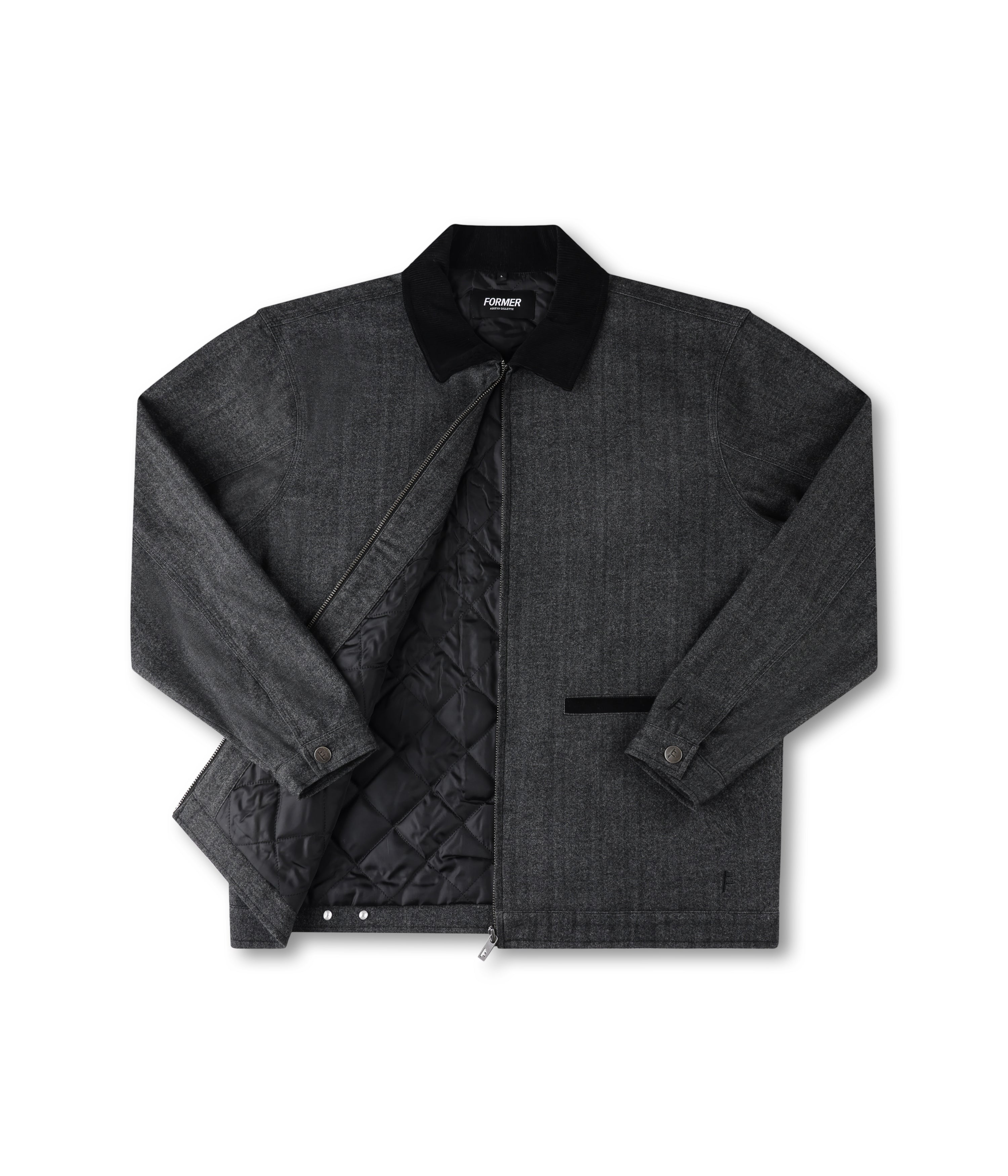 AG ACTION JACKET // BLACK – Former Merchandise Australia